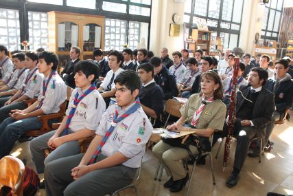 Conmemoración de los 106 años del Movimiento Scouts en Chile ...