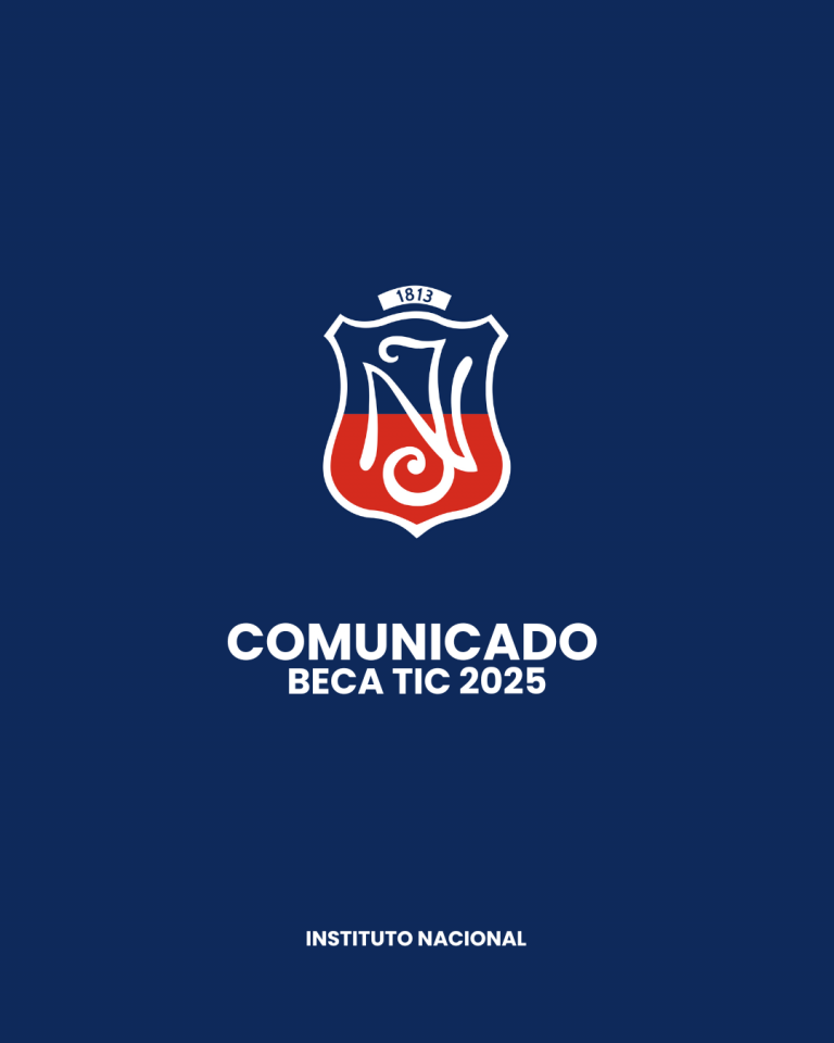 COMUNICADO BECA TIC 2025 | Instituto Nacional